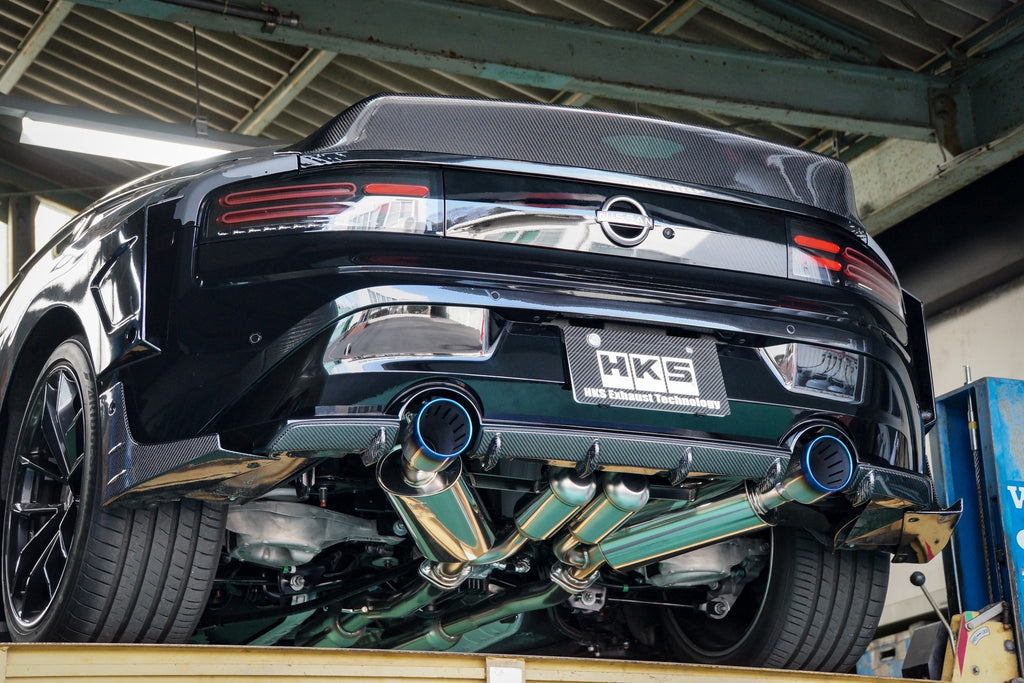 HKS Super Turbo Muffler Catback Exhaust System 2023+ Nissan 400Z (RZ34 – Darkside Motoring