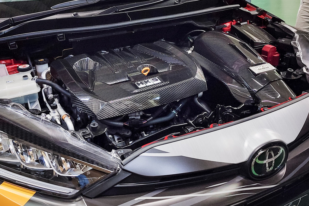 HKS Carbon Engine Cover Toyota GR Yaris / GR Corolla – Darkside Motoring