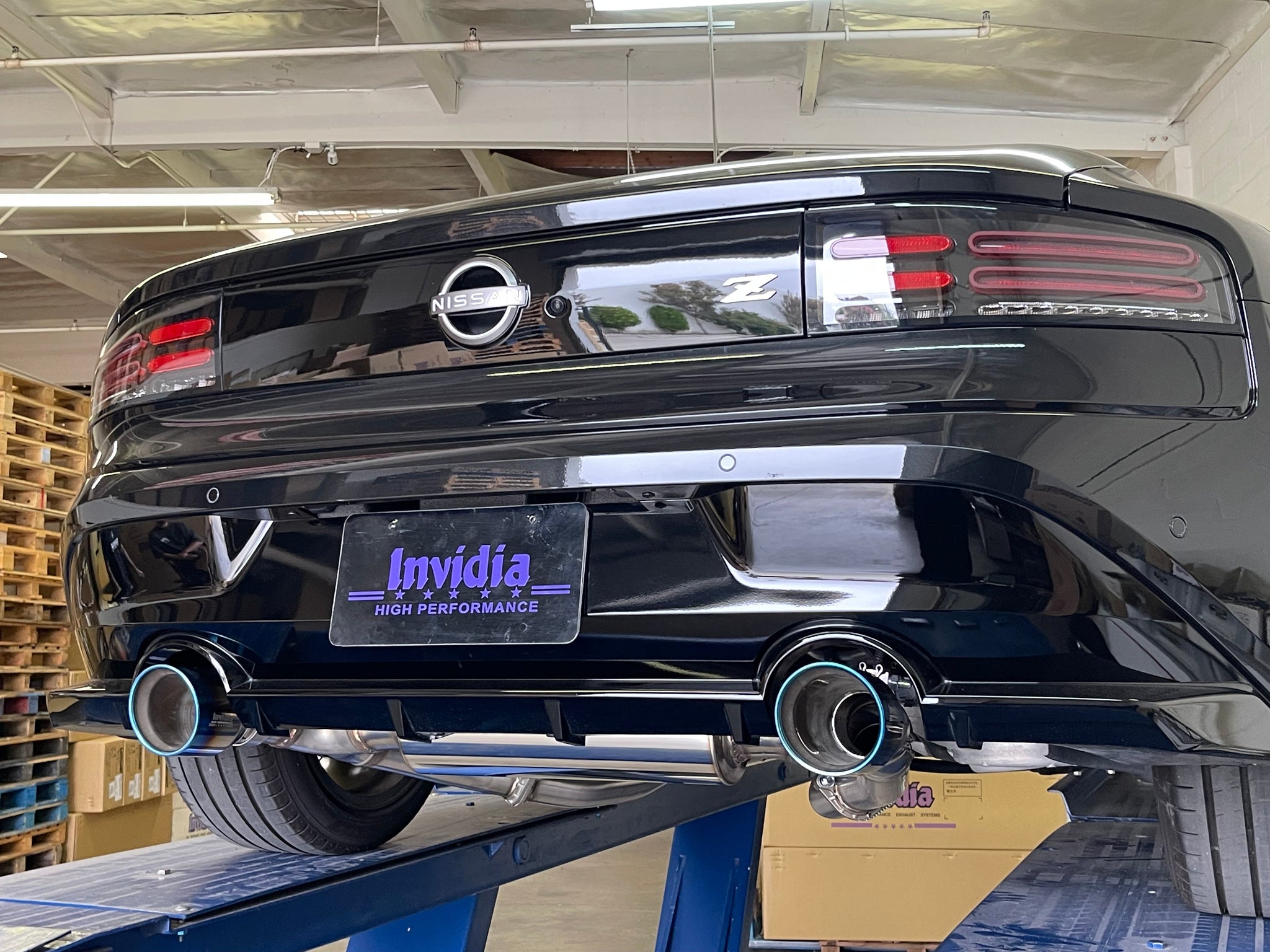 Invidia Gemini Cat-back Exhaust 2022+ Nissan Z (Rolled Layer SS Tip ...