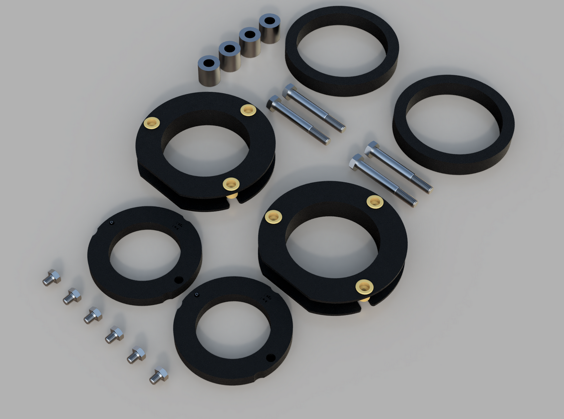Traxda Lift Kit 2015-2024 Ford Edge / 2016-2018 Lincoln MKX / 2018-202 ...