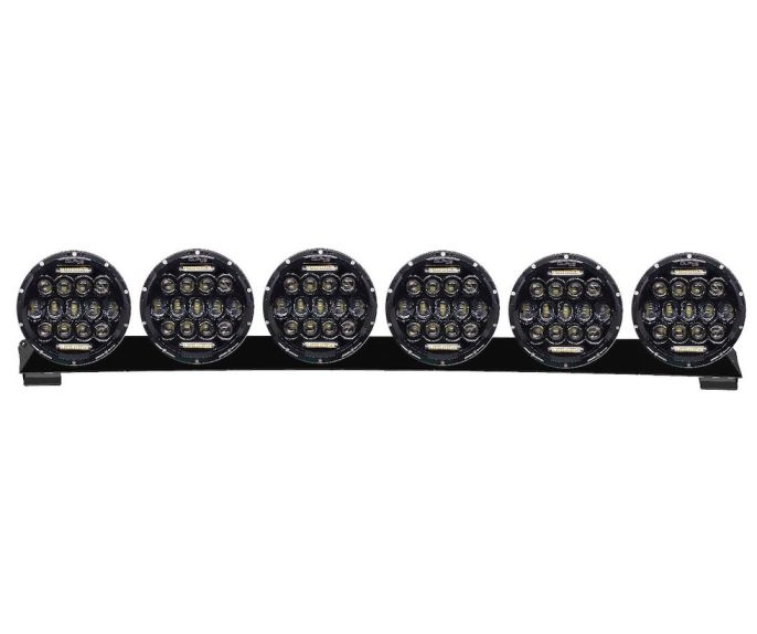 Quake 2021+ Ford Bronco 42” Monster Pod Brow LED Lighting Kit ...