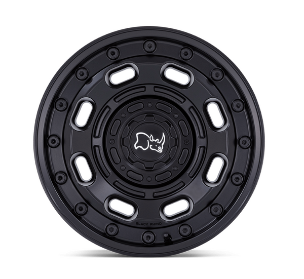 20x10 Black Rhino Atlas Matte Black – Darkside Motoring
