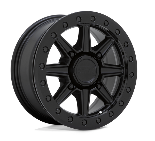 14x7.0 Black Rhino Webb UTV Beadlock Matte Black – Darkside Motoring