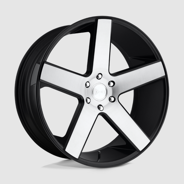 24" DUB S217 Baller / Gloss Black Brushed – Darkside Motoring