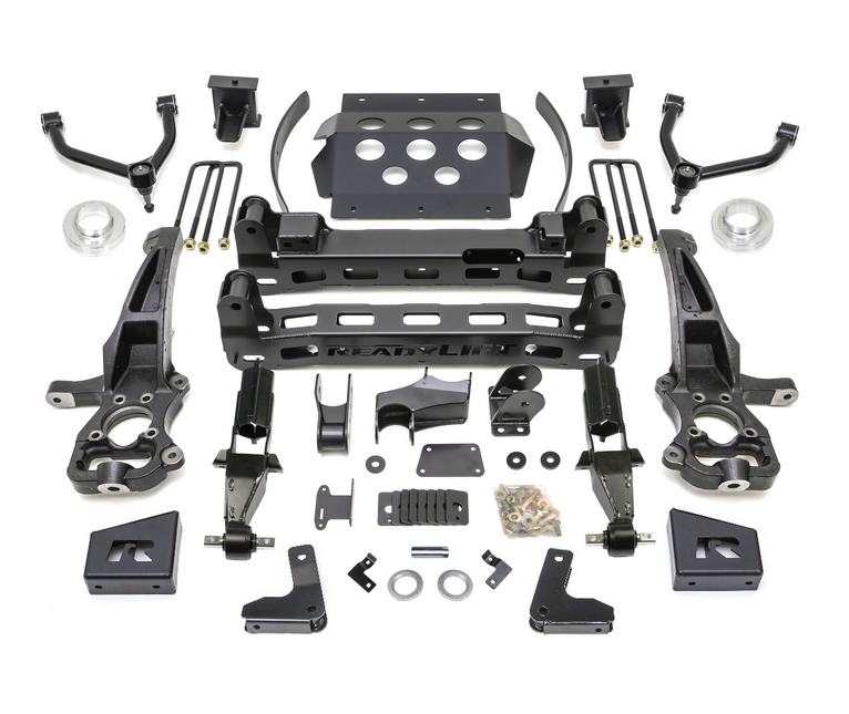 ReadyLift 8" Big Lift Kit 2019-2024 ﻿Chevrolet Silverado High Country ...