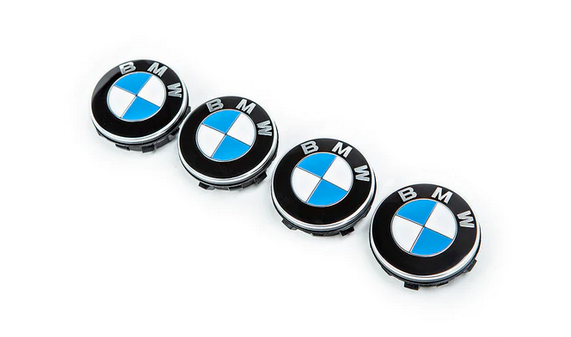 BMW Floating Wheel Center Cap Set - 68mm – Darkside Motoring