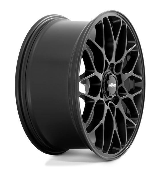 19x8.5 Rotiform SGN R190 Matte Black – Darkside Motoring
