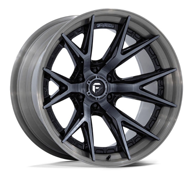 20x10 Fuel Catalyst Gloss Black Brushed Dark Tint – Darkside Motoring
