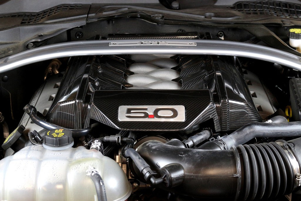 APR Carbon Fiber Engine Cover 2015-Up Ford Mustang GT (5.0L) – Darkside ...