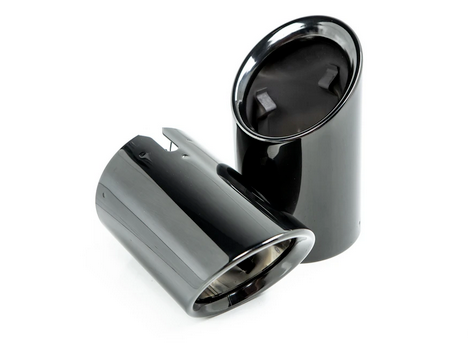 BMW M Performance G20 330i Black Chrome Exhaust Tip Set – Darkside Motoring