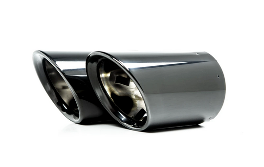 BMW M Performance G20 330i Black Chrome Exhaust Tip Set – Darkside Motoring