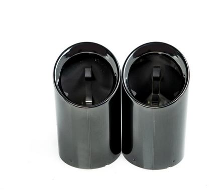 BMW M Performance G20 330i Black Chrome Exhaust Tip Set – Darkside Motoring