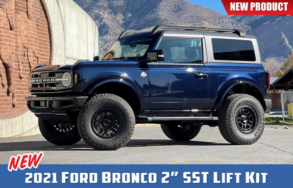 ReadyLift 2" SST Lift Kit 2021-2024 Ford Bronco Base Kit – Darkside ...
