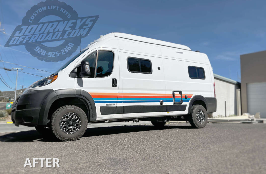 Journeys Offroad 3" Lift Kit 2014-2022 RAM Promaster (1500/2500/3500 ...