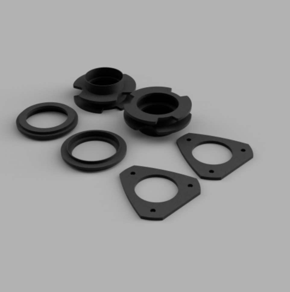 Traxda Lift Kit 2010-2017 Chevy Equinox / GMC Terrain – 1.75″ Front 1 ...