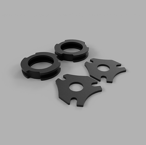 Traxda Leveling Kit 2006-2024 Dodge Ram 1500 4x4 (Front 2") EcoDiesel ...
