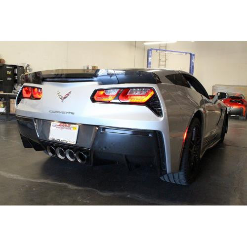 APR Carbon Fiber Rear Deck Spoiler 2014-2019 Chevrolet Corvette C7 Tra ...